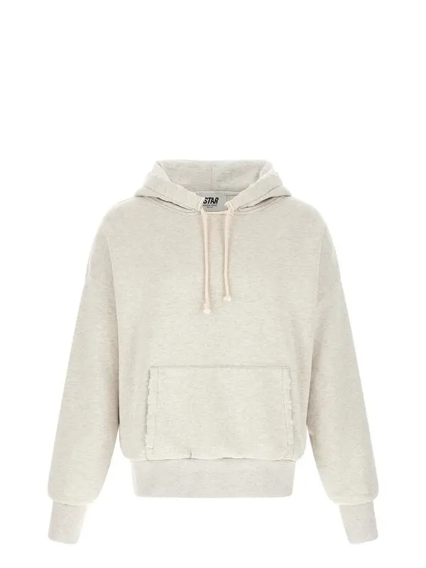 GOLDEN GOOSE Star Hoodie - Gray