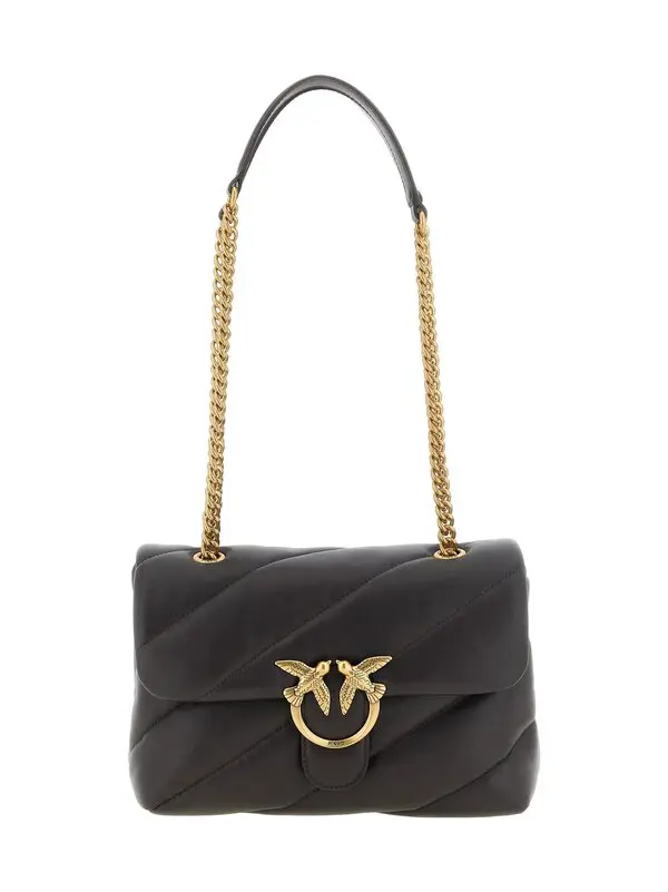Pinko Love Bag Puff Maxi Crossbody Bag - Brown
