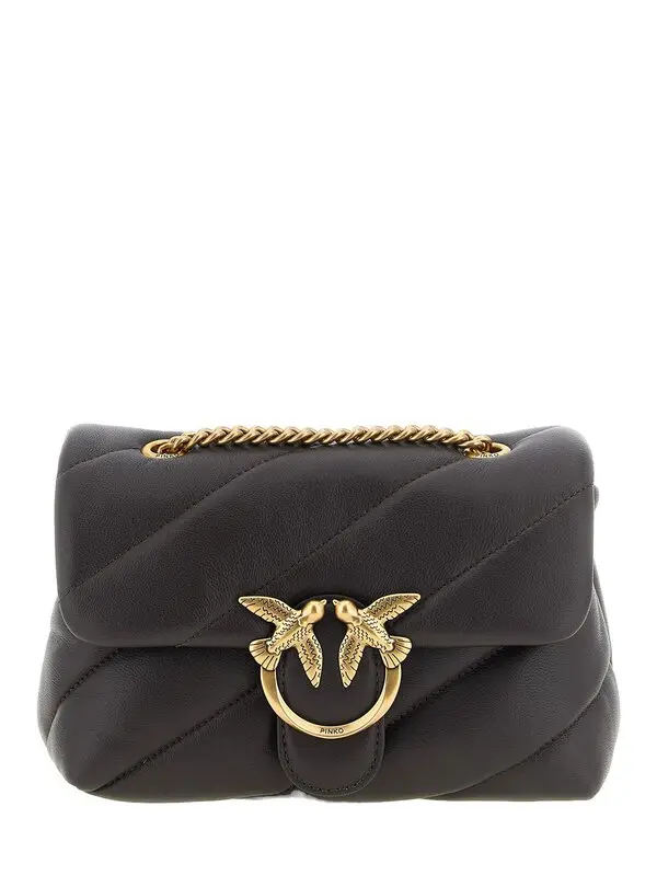 Pinko Love Bag Puff Piccola Crossbody Bag - Brown