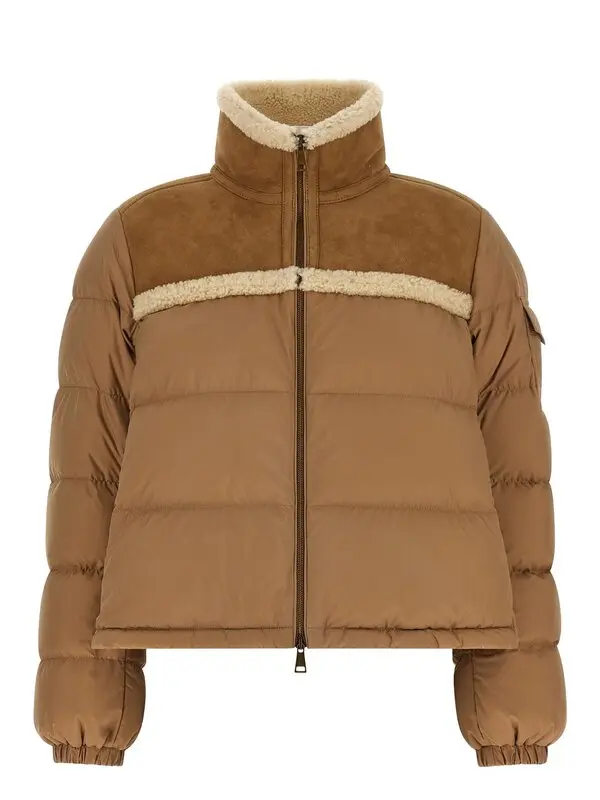 Moncler Aurore Down Jacket - Beige
