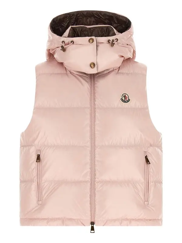 Moncler Niverolle' Padded Vest - Pink