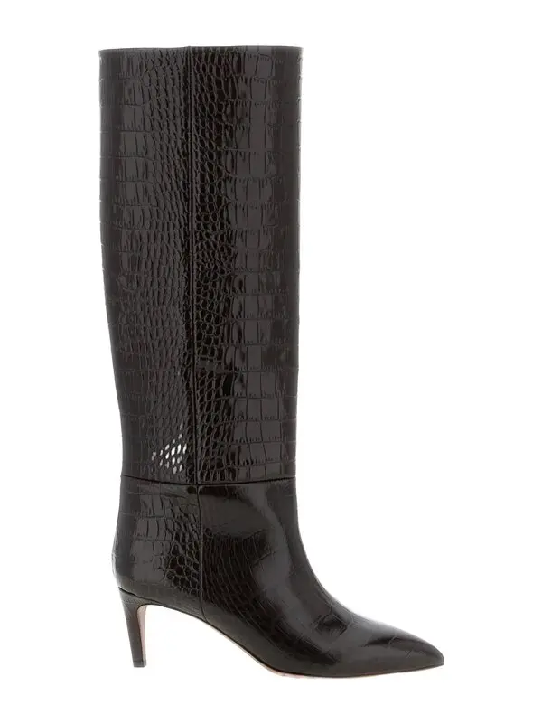Paris Texas Stiletto Boots - Brown
