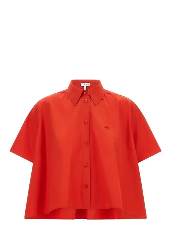 Loewe Trapeze Shirt - Red