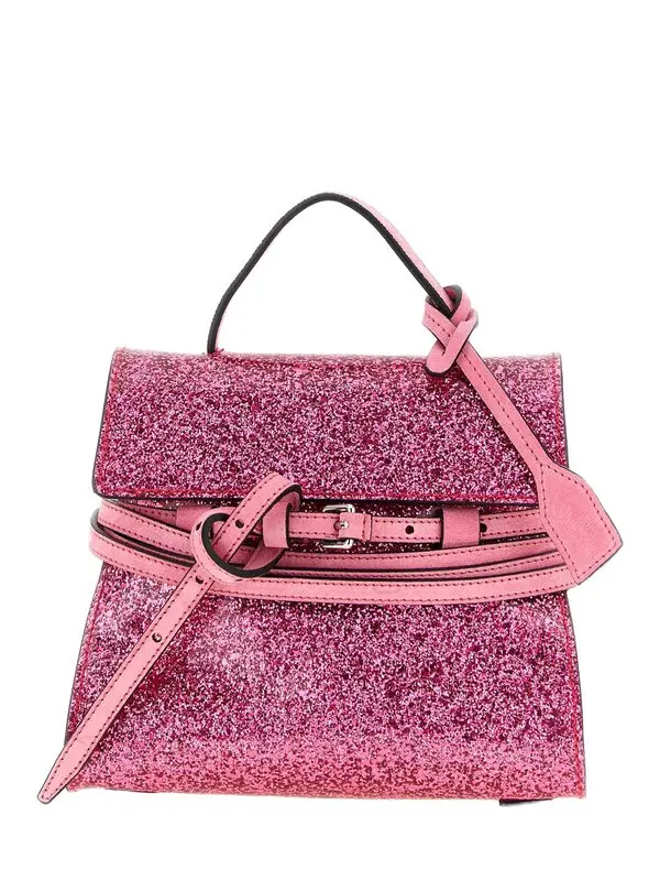 Moschino Tie Me Small Handbag - Pink