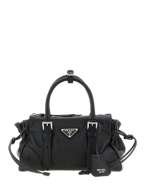 Prada Karin Small Handbag - Black