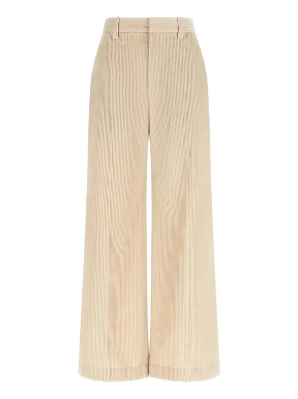 Brunello Cucinelli Corduroy Trousers - Beige