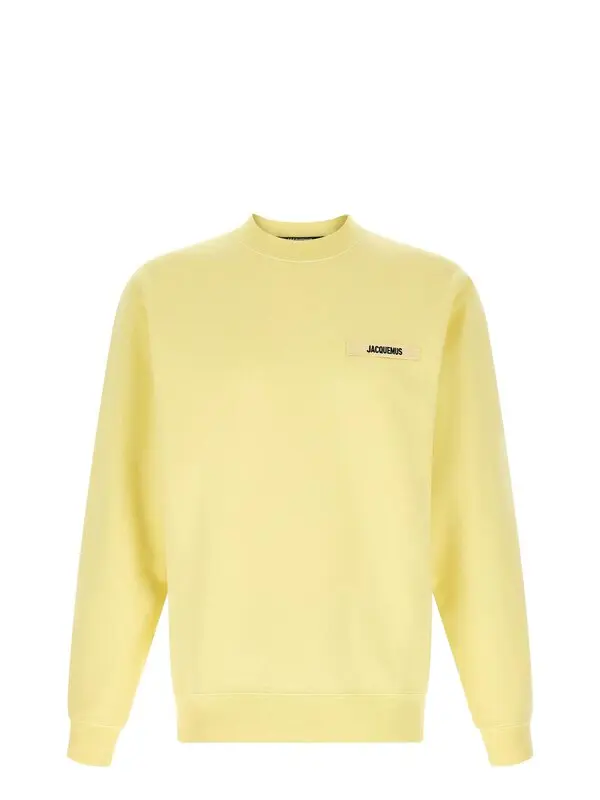 Jacquemus Le Gros Grain Sweatshirt - Yellow