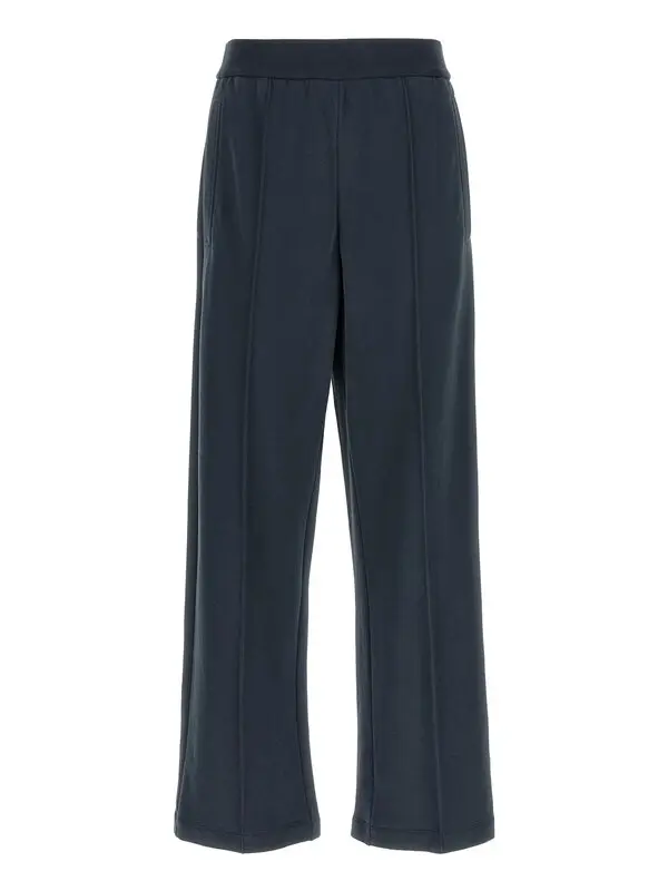 Brunello Cucinelli Joggers With Frontal Stitching Detail - Blue
