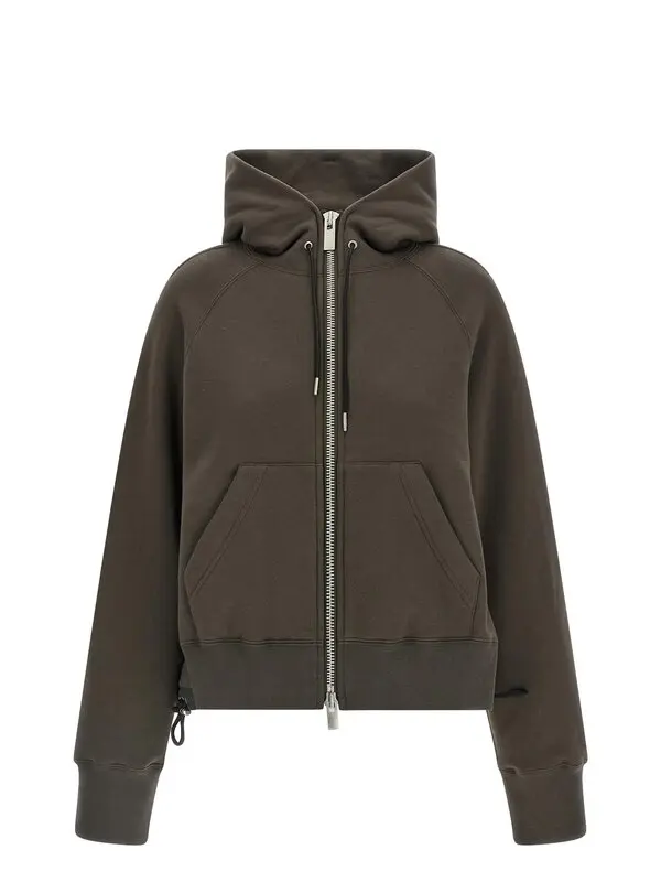Sacai Cotton Hoodie - Green