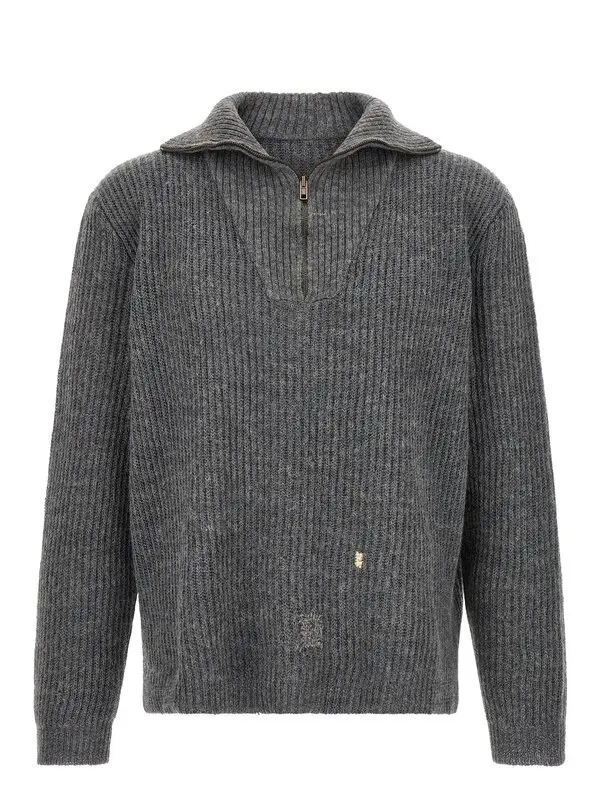 MAISON MARGIELA Mending Sweater - Gray