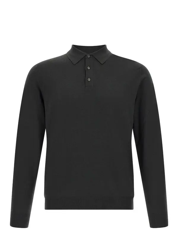 ZANONE Flexwool Wool Polo Shirt - Green