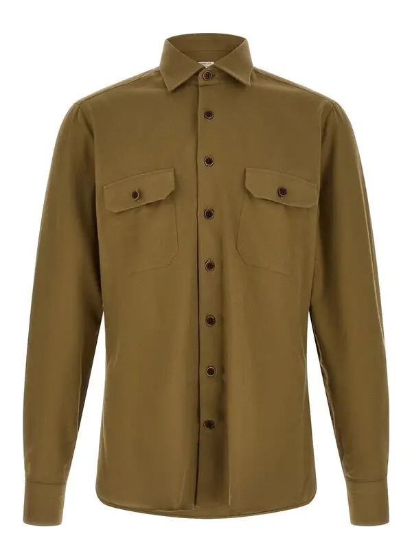BORRIELLO NAPOLI Paul' Shirt - Green