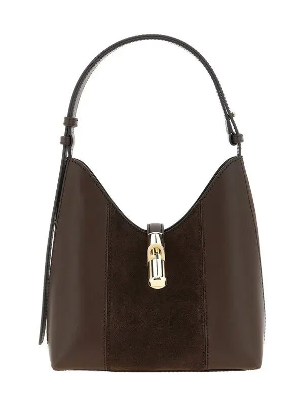 Furla Goccia S Shoulder Bag - Brown