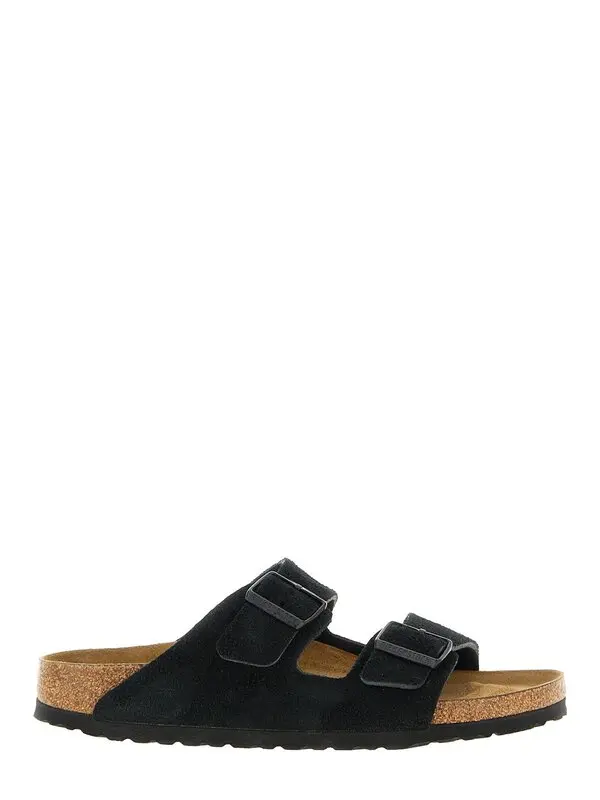 BIRKENSTOCK Arizona Soft Footbed Sandals - Black