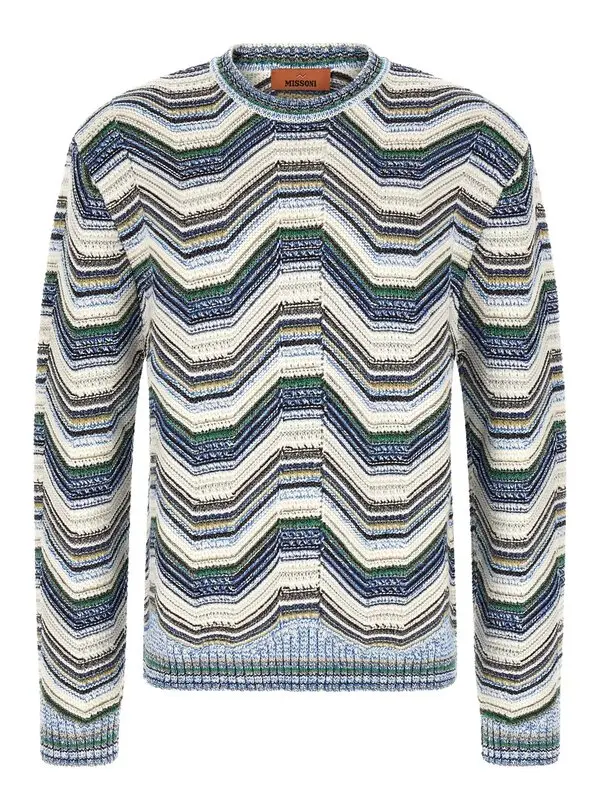 Missoni Geometric Zig Zag Sweater - Multi