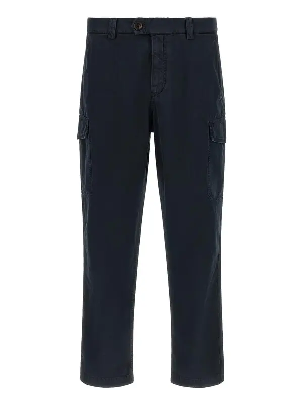 Brunello Cucinelli Cargo Trousers - Blue
