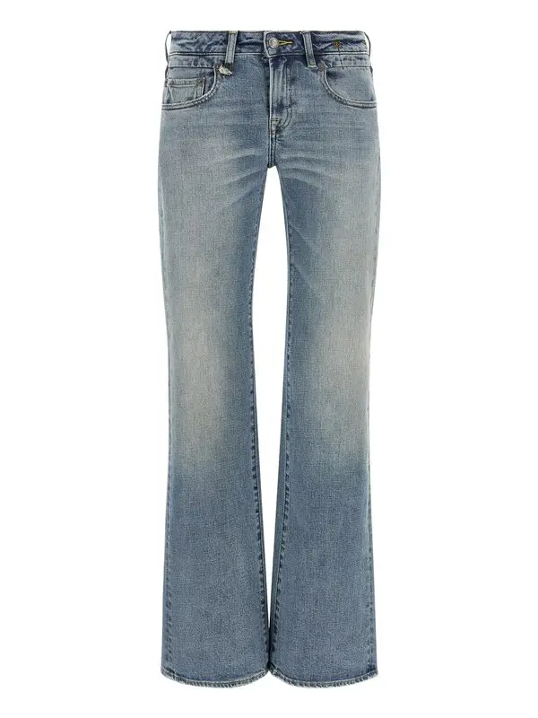 R13 Boy Flare Jeans - Blue