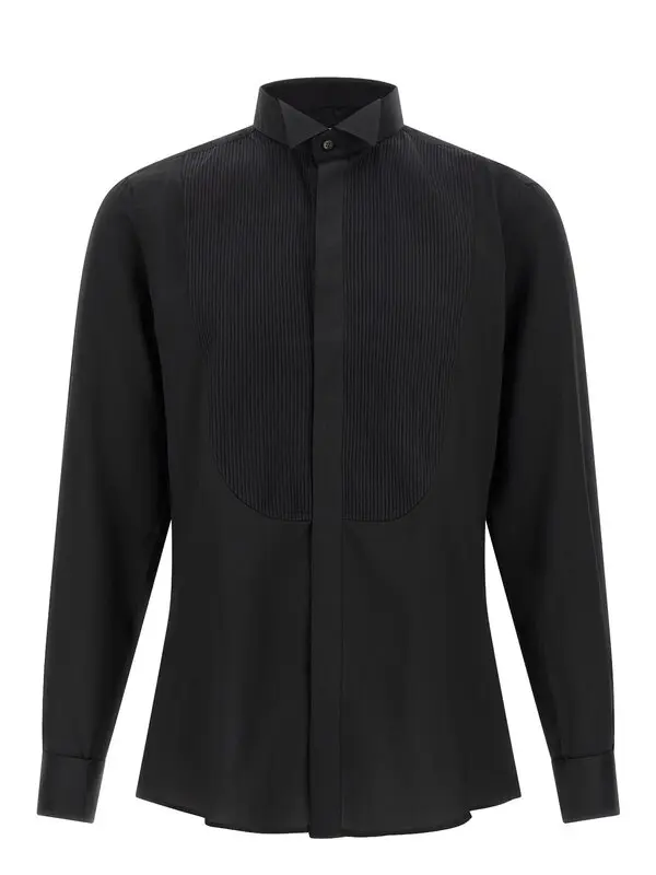 Pal Zileri Tuxedo Shirt Ceremony Line - Black