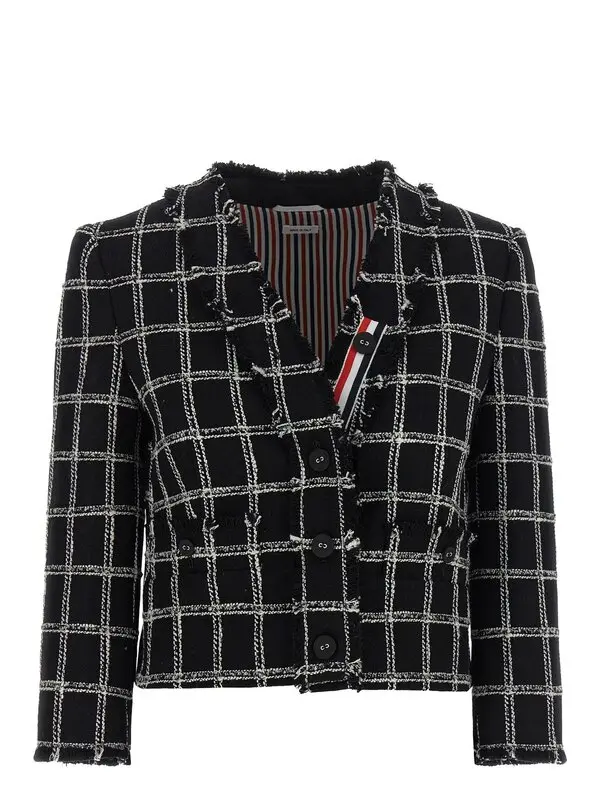 Thom Browne Tweed Blazer - Multi