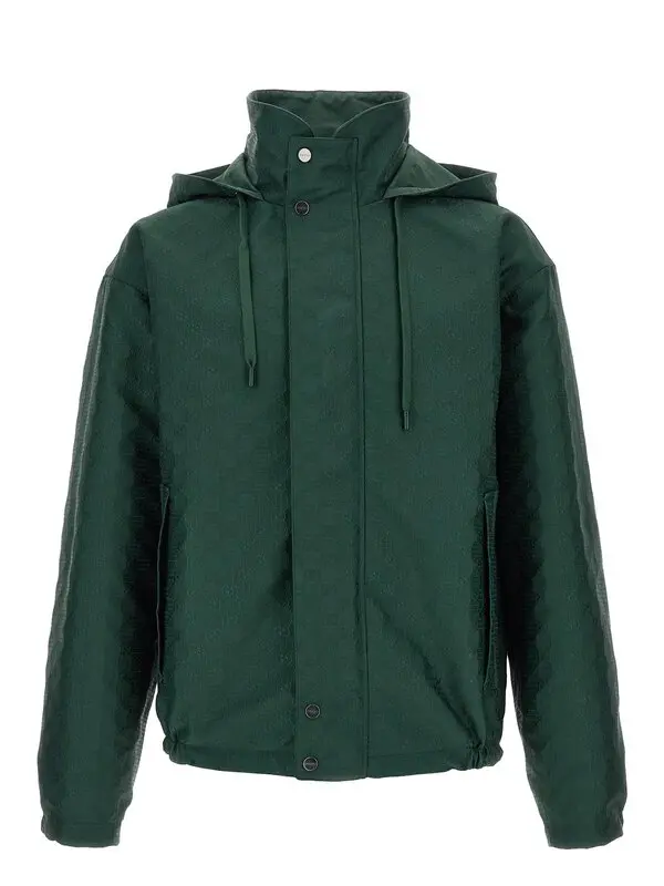 Gucci Reversible Ripstop Cotton Jacket - Green