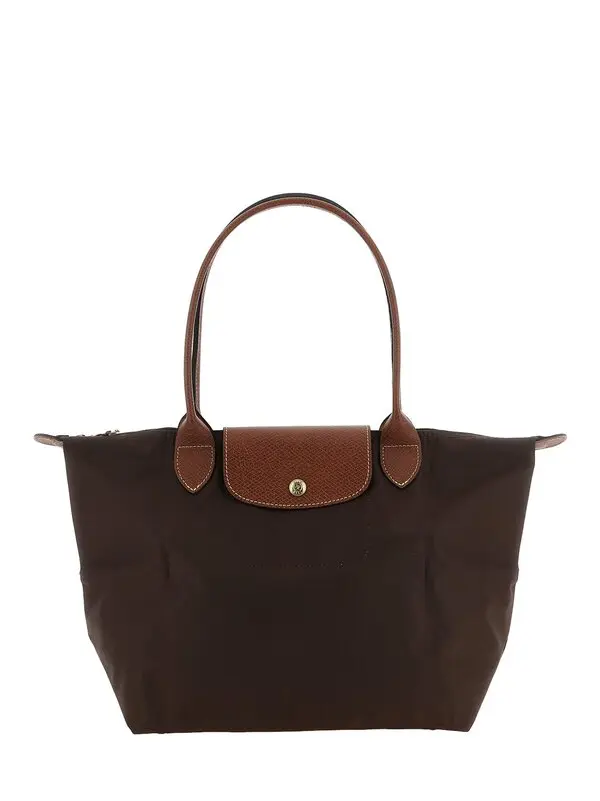 Longchamp M Le Pliage Original Shoulder Bag - Brown