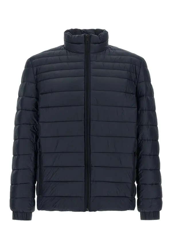 Hugo Boss Quilted Down Jacket - Blue