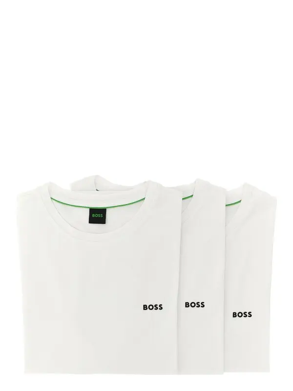 Hugo Boss 3-pack Logo T-shirt - White