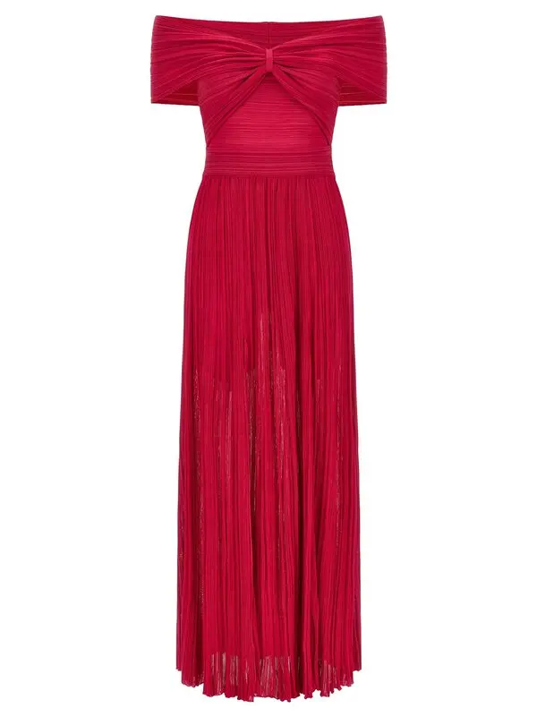 ANTONINO VALENTI Ginevra Long Dress - Fuchsia