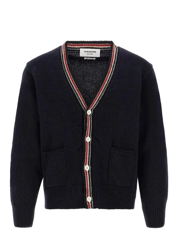 Thom Browne Hector Cardigan - Blue