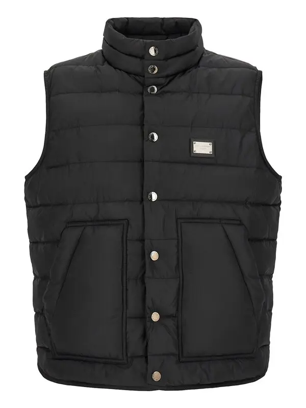 Dolce & Gabbana Essential Quilted Vest - Black
