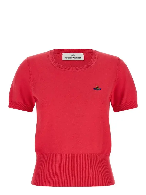 VIVIENNE WESTWOOD Bea Short Sleeve Top - Red
