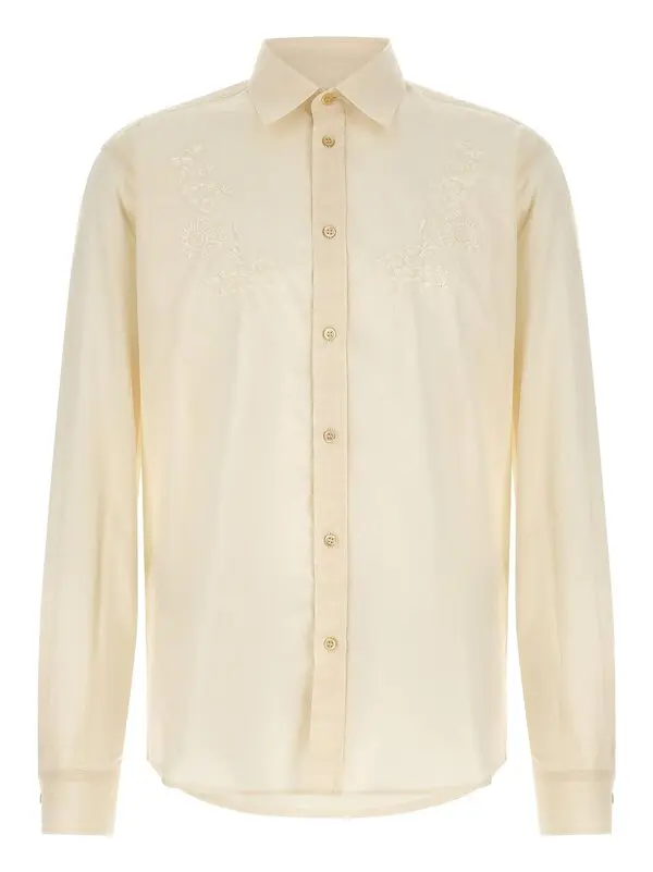 Valentino Garavani Embroidery Shirt - White