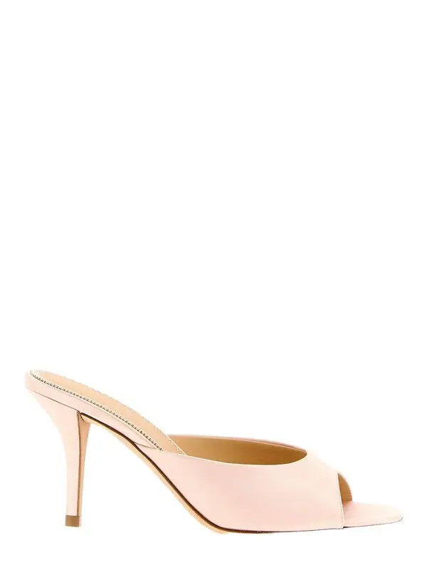 Magda Butrym Satin Mules - Pink