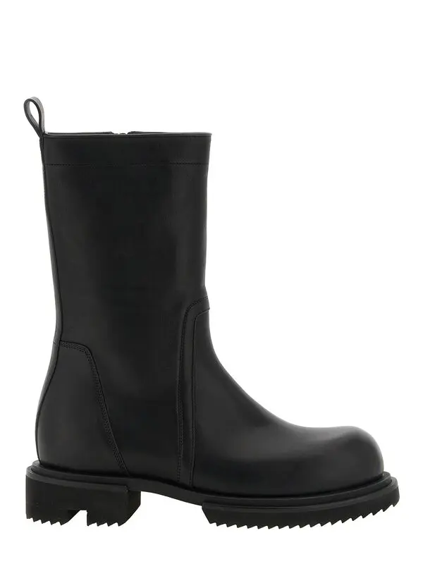 Rick Owens Creeper Gabe Boots - Black