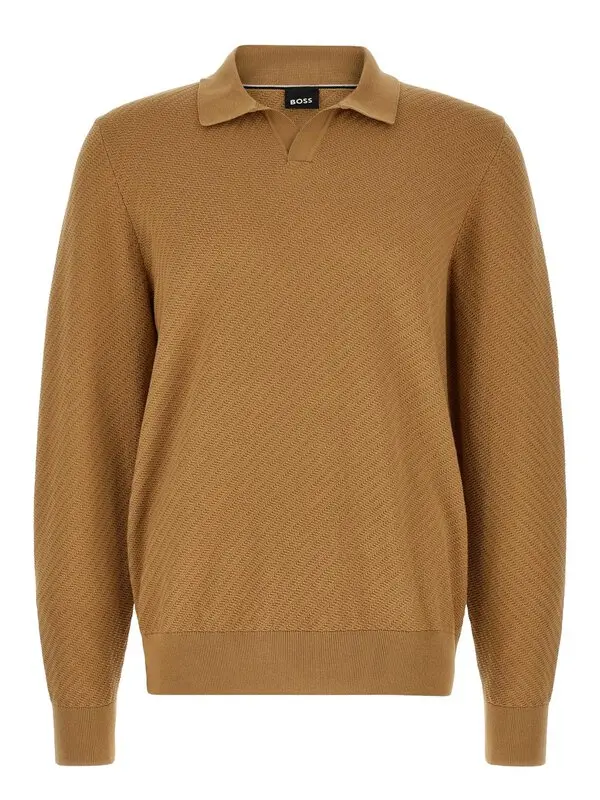 Hugo Boss H-lomarino' Polo Shirt - Brown