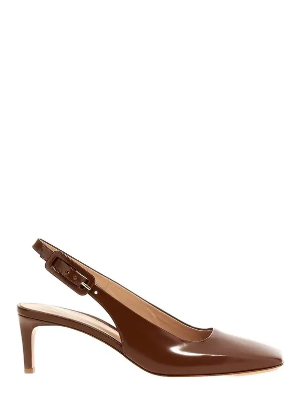 GIANVITO ROSSI Ric Slingbacks - Brown