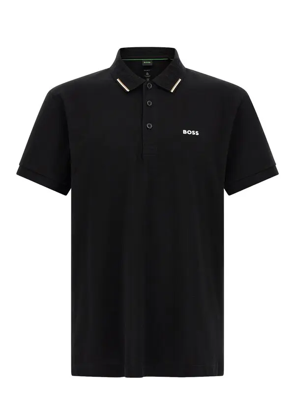 Hugo Boss Swing Paddy' Polo Shirt - Black