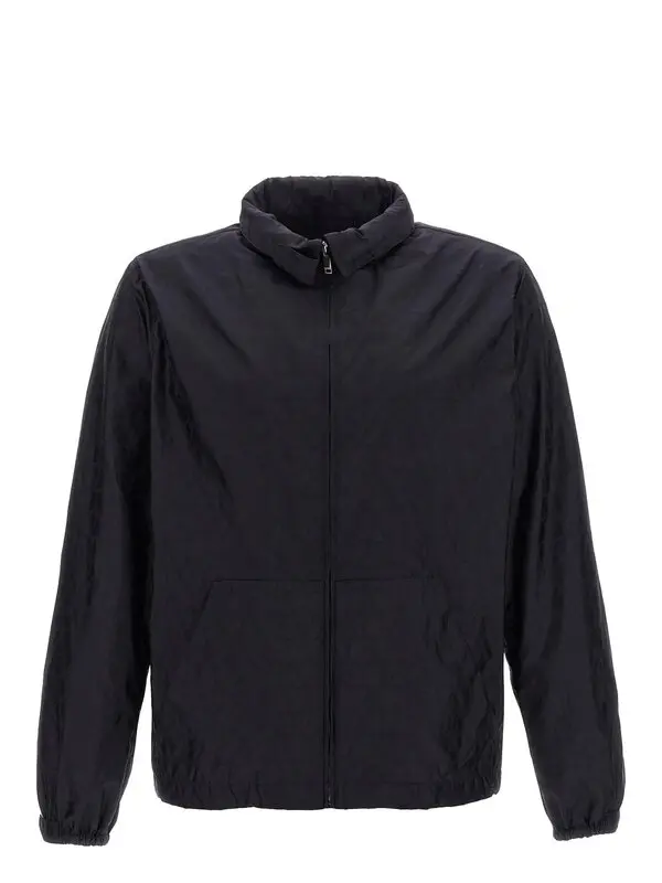 Valentino Garavani Toile Iconographe Windbreaker - Blue