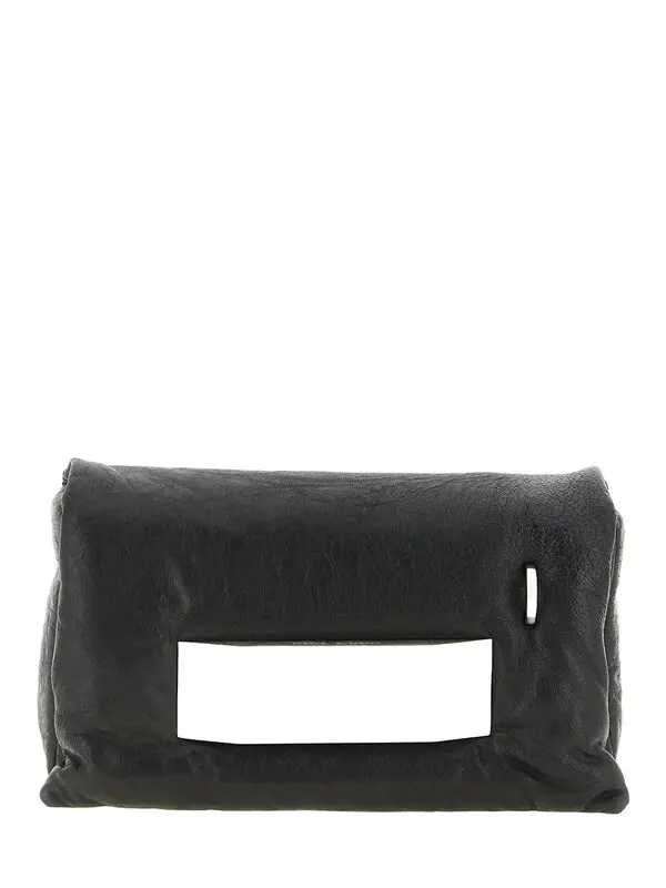 Rick Owens Pillow Griffin Clutch Bag - Black
