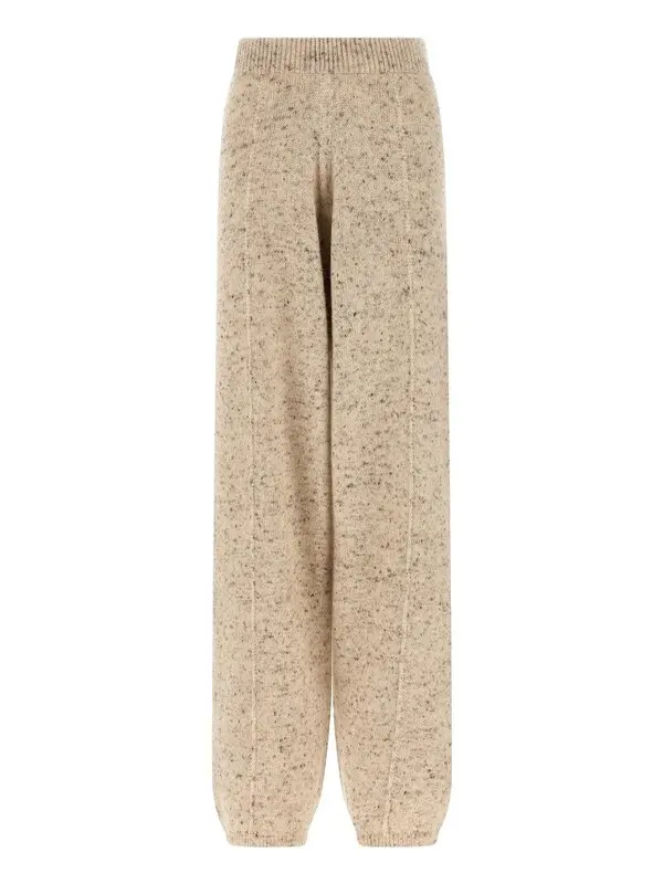 Fabiana Filippi Buttoned Yarn Trousers - Beige