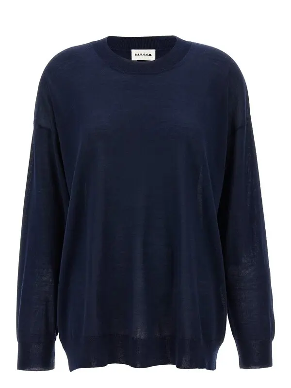 P.a.r.o.s.h P. A.r. O.s. H. Crew-neck Sweater - Blue
