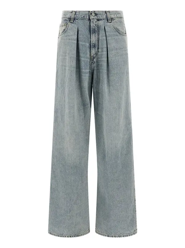 HAIKURE Candy Wide-leg Jeans - Blue