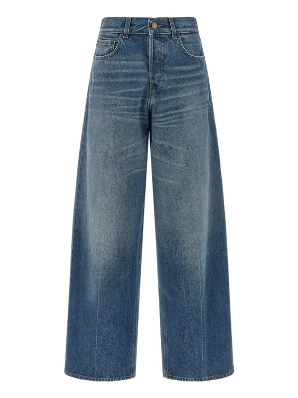 HAIKURE Bethany Denim Trousers - Blue