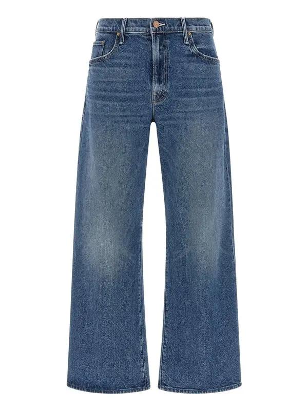 MOTHER The Mid Rise Maven Flood Jeans - Blue