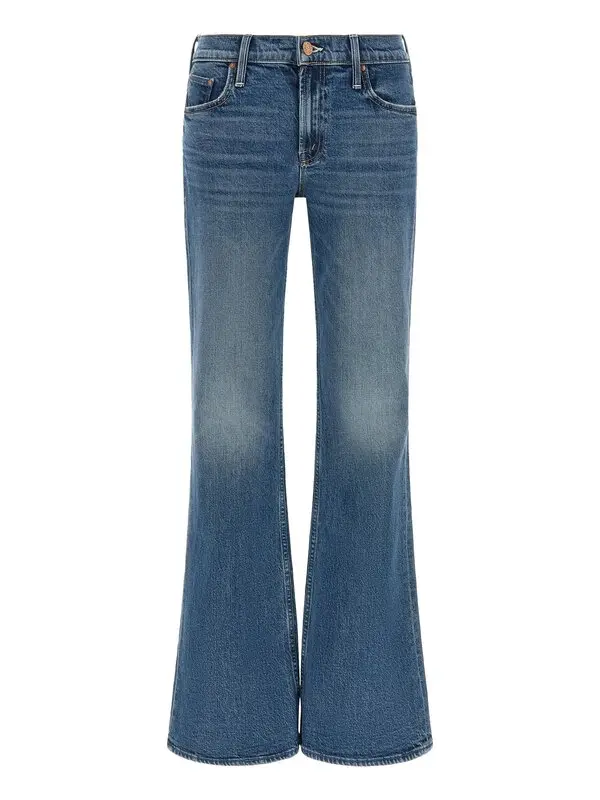 MOTHER The Jinx Heel Jeans - Blue