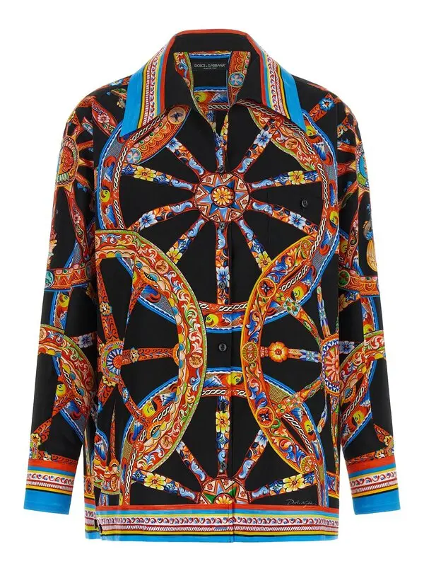 Dolce & Gabbana Carretto Print Hawaii Shirt - Multi