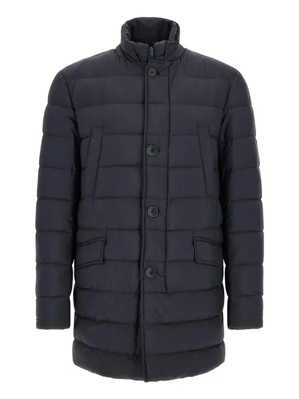 Herno Il Cappotto Down Jacket - Blue