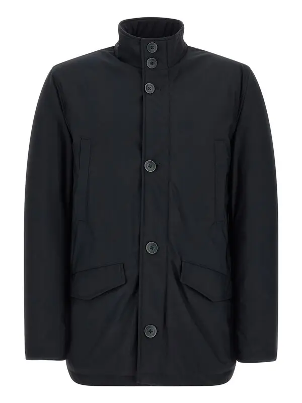 Herno High Neck Jacket - Blue