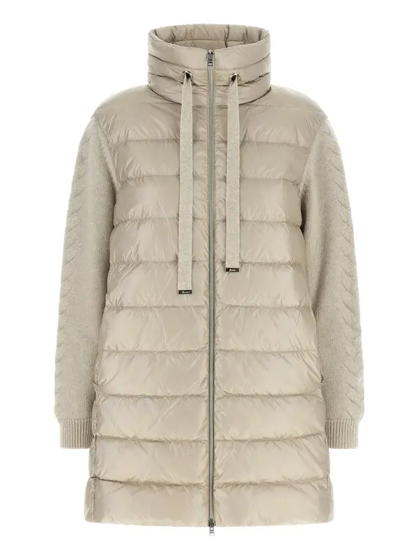 Herno Hybrid Down Jacket - Beige