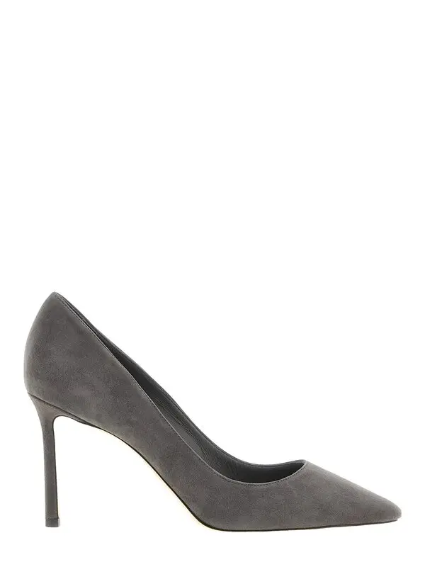 JIMMY CHOO Romy Suede Pumps - Gray